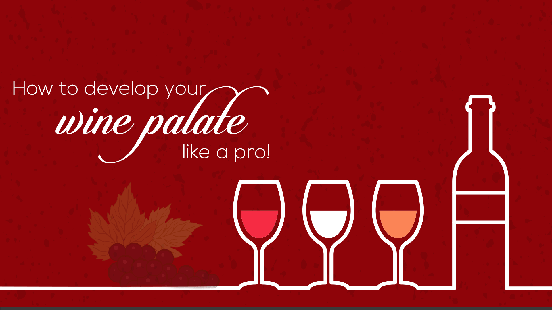 How to develop your wine palate like a pro! | Lucaris Crystal